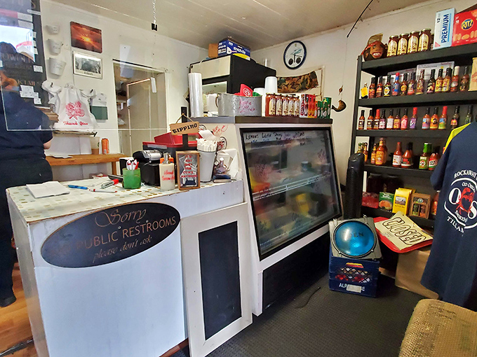 Where seafood dreams begin their journey to your taste buds. Simple surroundings that let you know the focus is on what's on your plate, not what's on the walls.