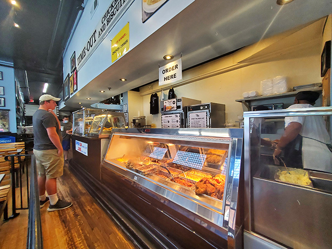 The counter where magic happens&mdash;a front-row seat to Southern cooking that's remained gloriously unchanged while the world outside hasn't.