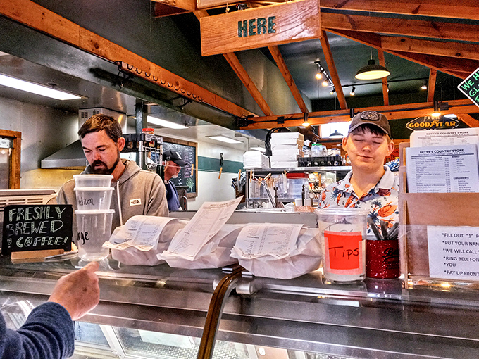 At the counter, where sandwich magic happens, the only thing faster than service is how quickly you'll plan your return visit.