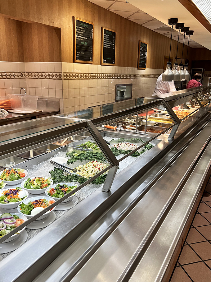 The cafeteria line&mdash;where indecision becomes your only problem and "yes to everything" becomes a legitimate ordering strategy.