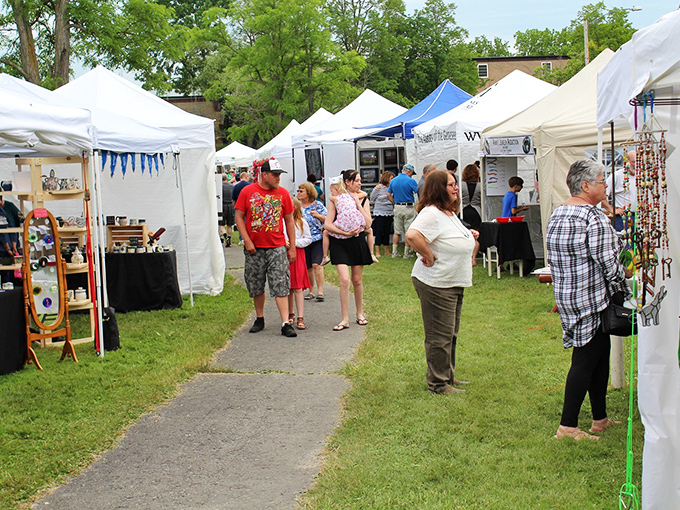 Community spirit thrives at Penn Yan's festivals, where strangers become friends over shared interests and the universal language of homemade pie.