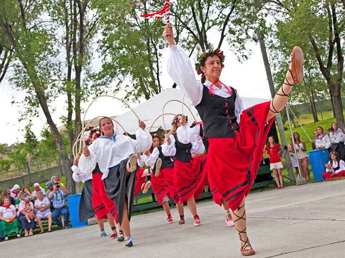 Basque culture dances to life during Elko's festivals, where traditional costumes and athletic performances celebrate a heritage that helped shape northeastern Nevada.