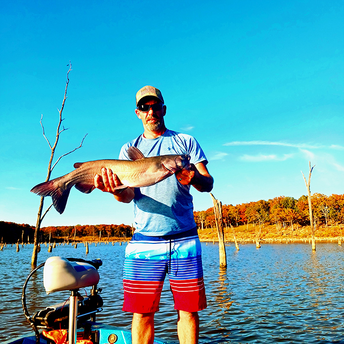 "I caught dinner AND bragging rights!" Fall fishing at Toronto Reservoir delivers memories and meals in equal measure.
