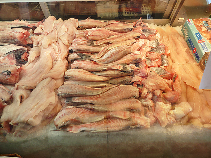 Fresh fish on display &ndash; the starting line for a culinary race that ends with clean plates and happy faces.