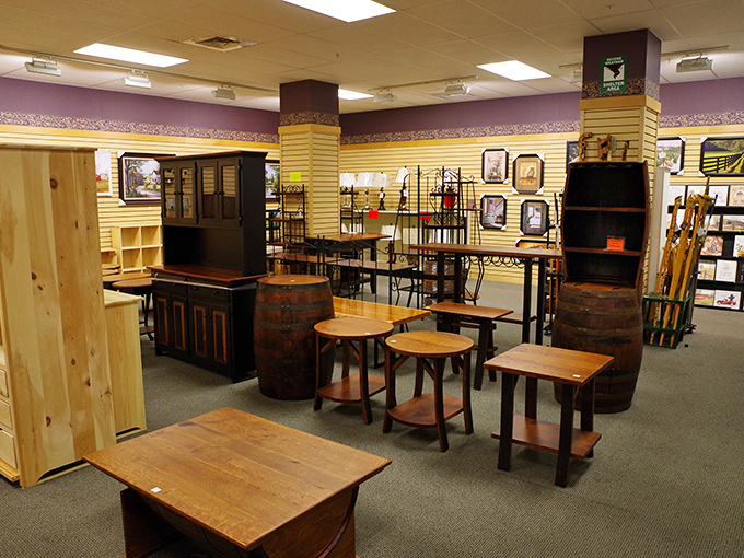 The gift shop's furniture section&mdash;because after eating this much, you might need a new couch for the inevitable food nap. 