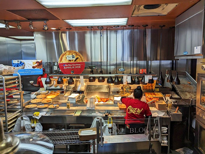 Where the magic happens &ndash; those legendary kettles transforming ordinary chicken into extraordinary memories.