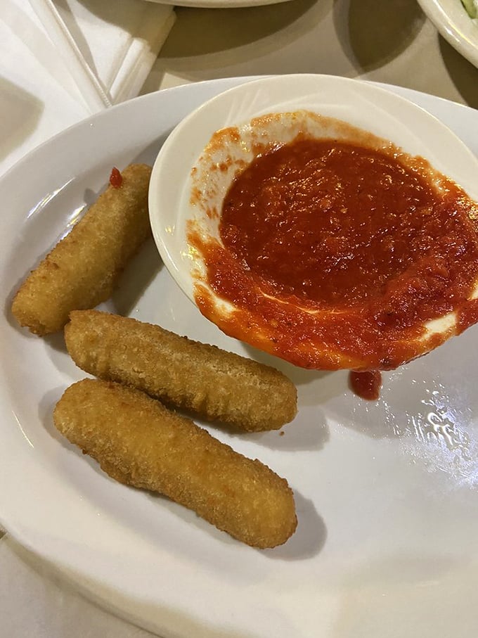 These golden-brown mozzarella sticks with marinara aren't just appetizers&mdash;they're time machines to every great Italian restaurant memory you've ever had.