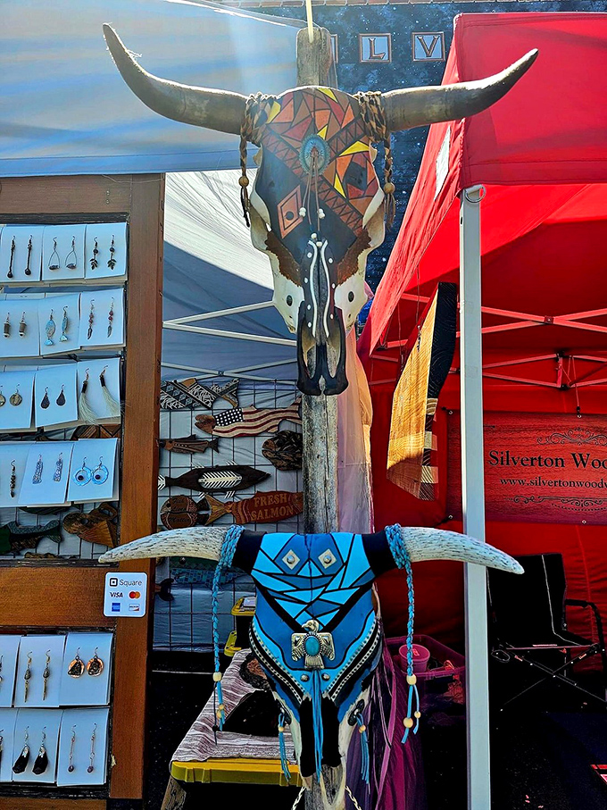 The Oregon Garden Resort glows with evening charm, its turret and warm lights beckoning weary travelers like a fairy tale castle with much better amenities. 