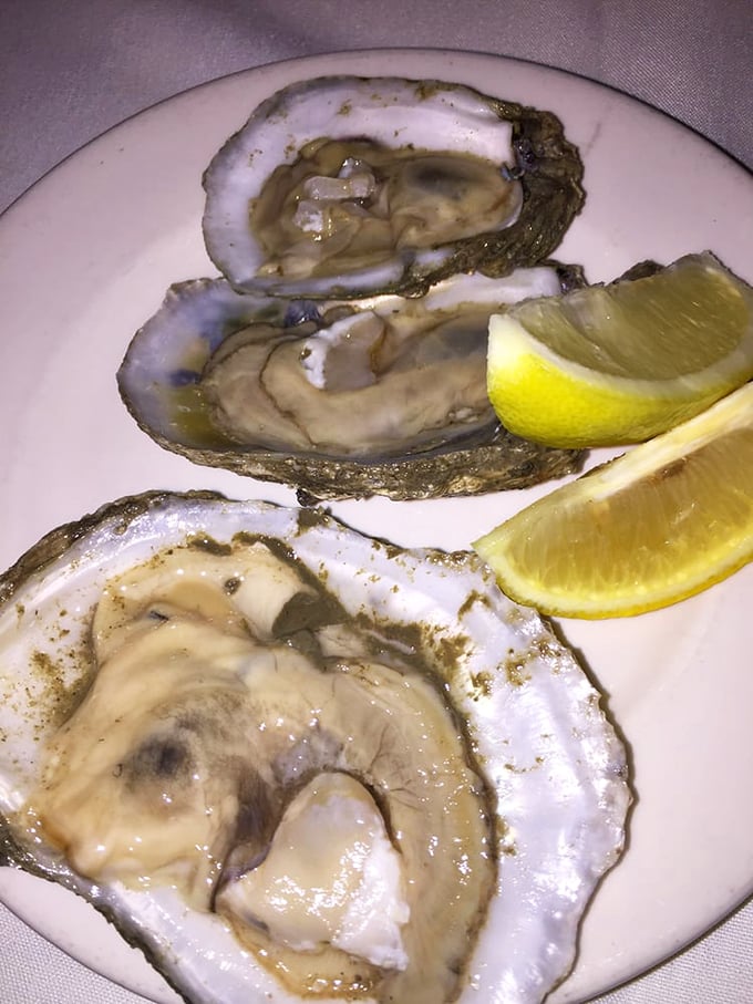Fresh oysters with a squeeze of lemon&mdash;the ocean's perfect appetizer before diving into a sea of red meat.