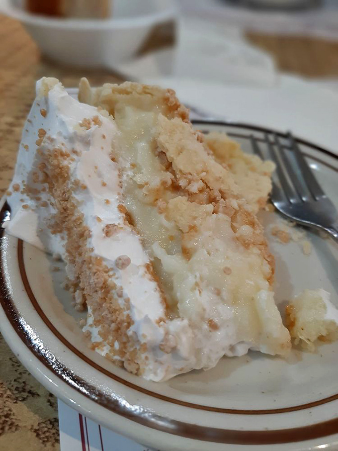 Peanut butter pie that makes you question why anyone bothers with birthday cake. This is what celebration tastes like.