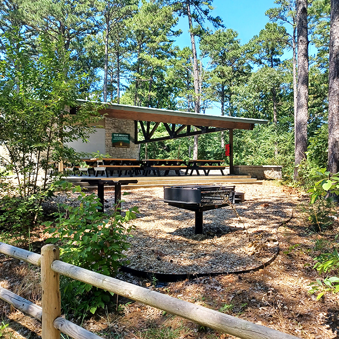 Picnic areas that make fast food drive-thrus seem like punishment. The only "extra" you need here is extra time to soak it all in.