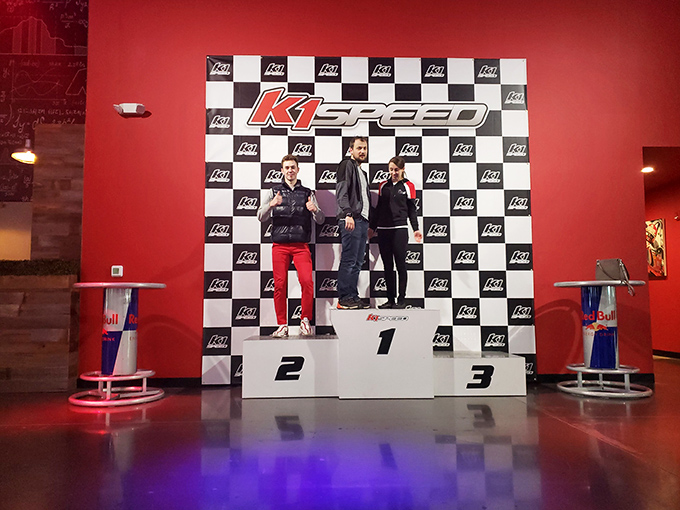 The podium awaits victors and trash-talkers alike. Your moment of glory captured forever, or at least until next weekend's rematch. 