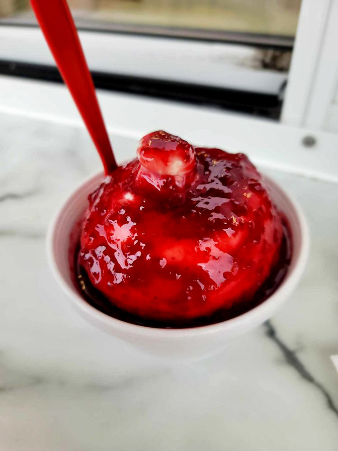 That rocket beside Snookies isn't random&mdash;it's a perfect metaphor for how their ice cream will launch your taste buds into orbit. 