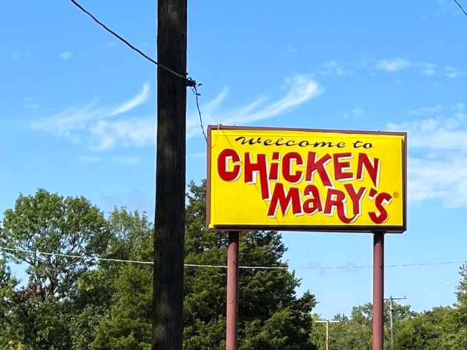 No fancy marketing team needed&mdash;just a bright yellow sign that's become a beacon for chicken lovers. Some landmarks don't need to be on maps to be famous.