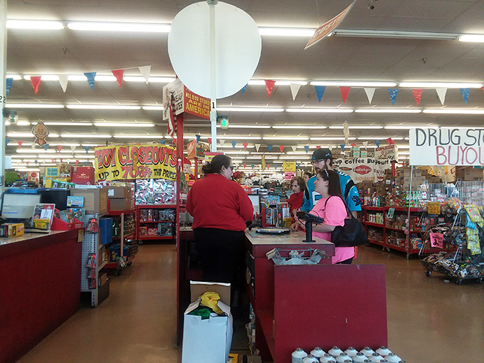 The checkout experience at Ollie's&mdash;where friendly staff help transform your cart of random treasures into a story of epic savings you'll tell for weeks.