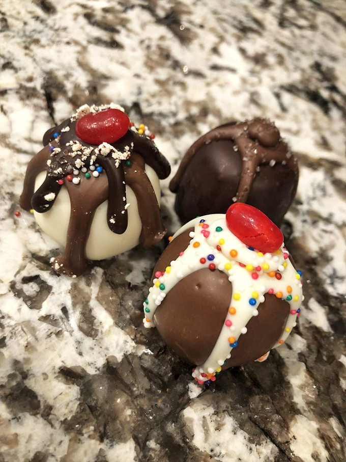 Chocolate truffles that whisper of indulgence but shout with flavor&mdash;small-batch confections proving that sometimes the best things come in bite-sized packages.