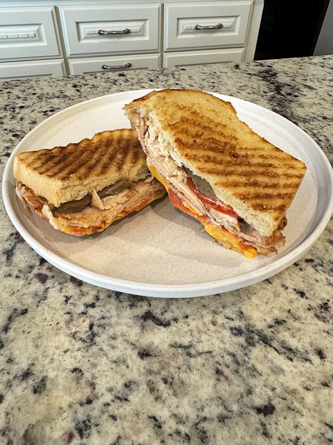 When your sandwich is cut diagonally, it automatically tastes 37% better. It's not science, it's sandwich wisdom passed through generations.