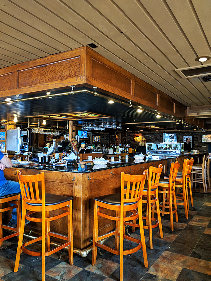 The scallop dish arrives bubbling with cheesy goodness&mdash;like the ocean and a French bistro had a delicious culinary love child. 