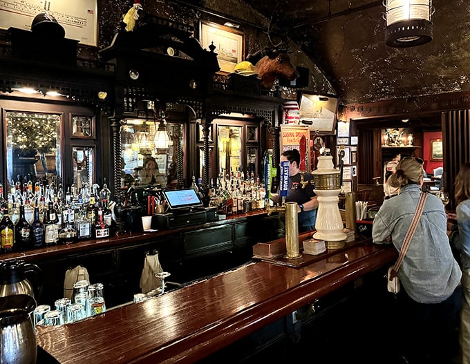 The bar where British marines once commandeered rum during the War of 1812. Today's battles are friendlier&mdash;mostly about who's buying the next round.