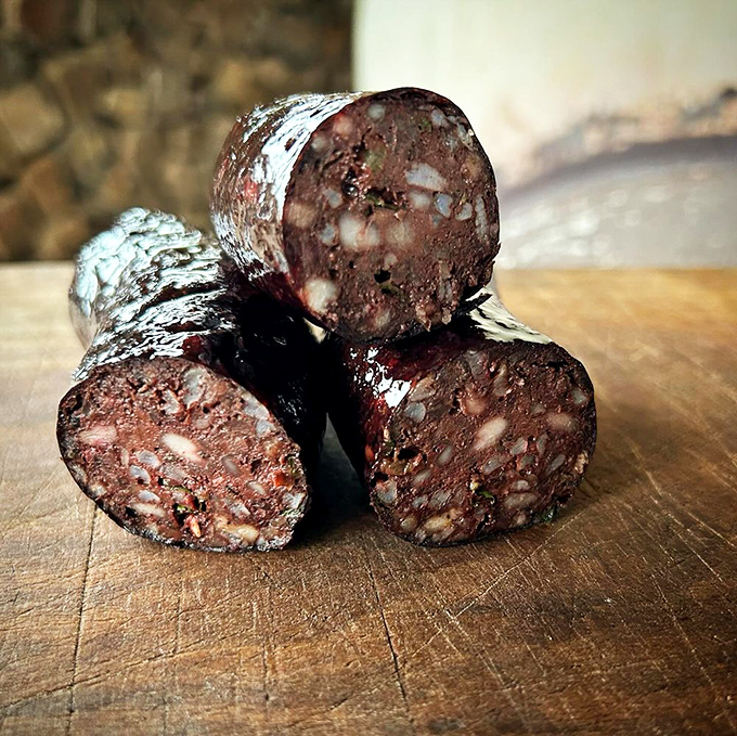 Dark, mysterious, and deeply satisfying&mdash;this blood sausage is what vampires would eat if they had better taste.