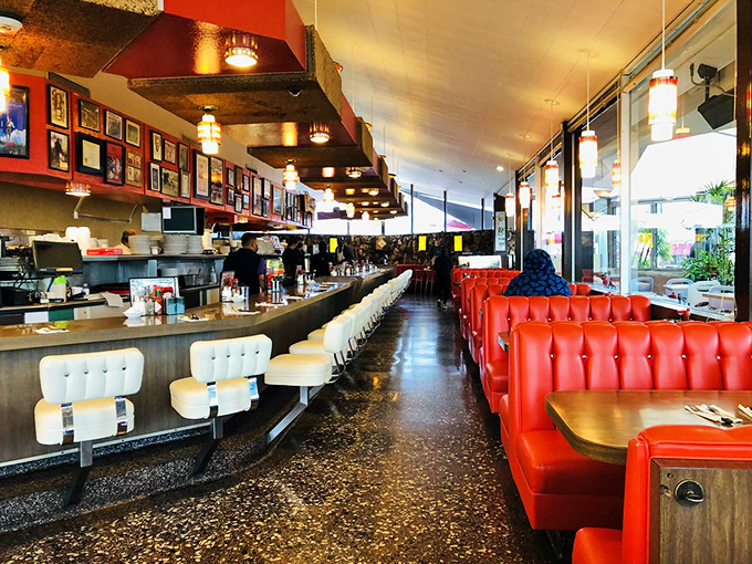 Those red booths have cradled more Hollywood deals, first dates, and family reunions than any therapist's couch in Los Angeles.