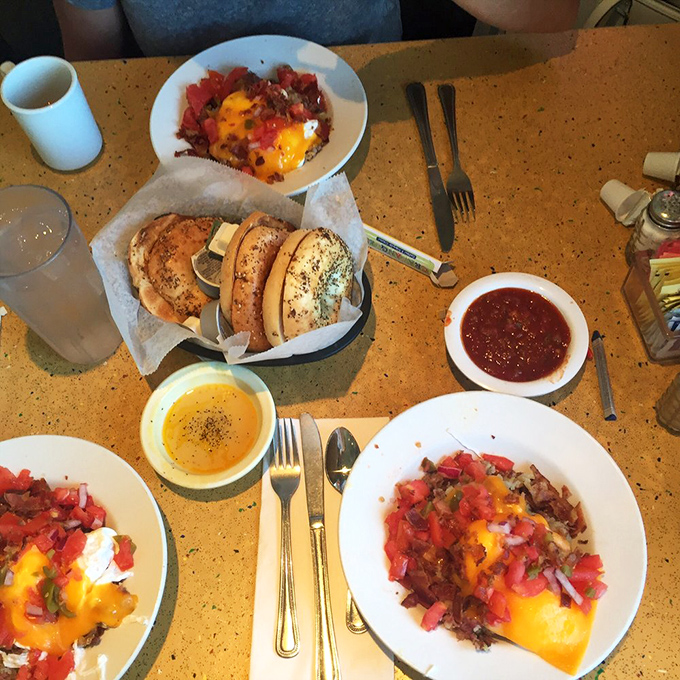 Breakfast spread that says "today is going to be extraordinary"&mdash;colorful, abundant, and worth getting out of bed for, even on vacation.