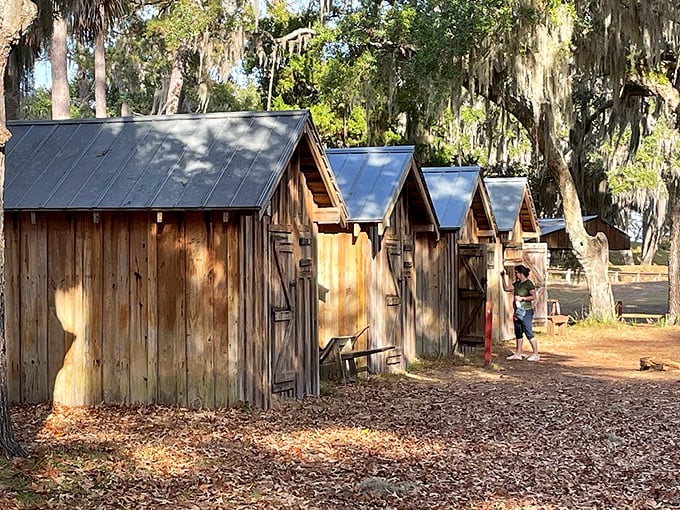 These rustic cabins echo the past while providing welcome shelter for modern adventurers. No chamber pots required&mdash;they have actual plumbing.