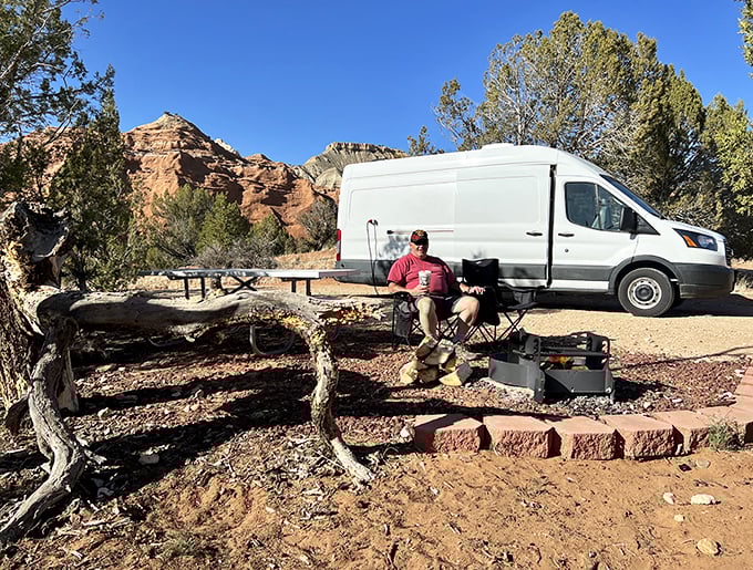 When your "hotel room" has 360-degree views of nature's greatest artwork, who needs five stars? This is billion-star accommodation.