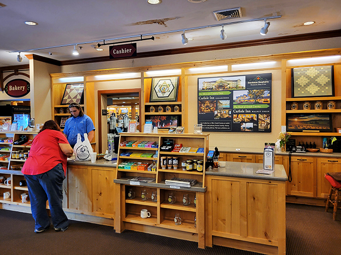 At the cashier counter, local jams and handcrafted goods tempt you for one last purchase. It's not just a meal&mdash;it's a chance to take a piece of Amish country home.