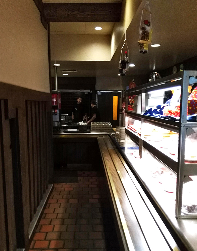 The cafeteria line isn't retro by design&mdash;it's authentic by survival, a glimpse into how Americans once ordered their special-occasion dinners.