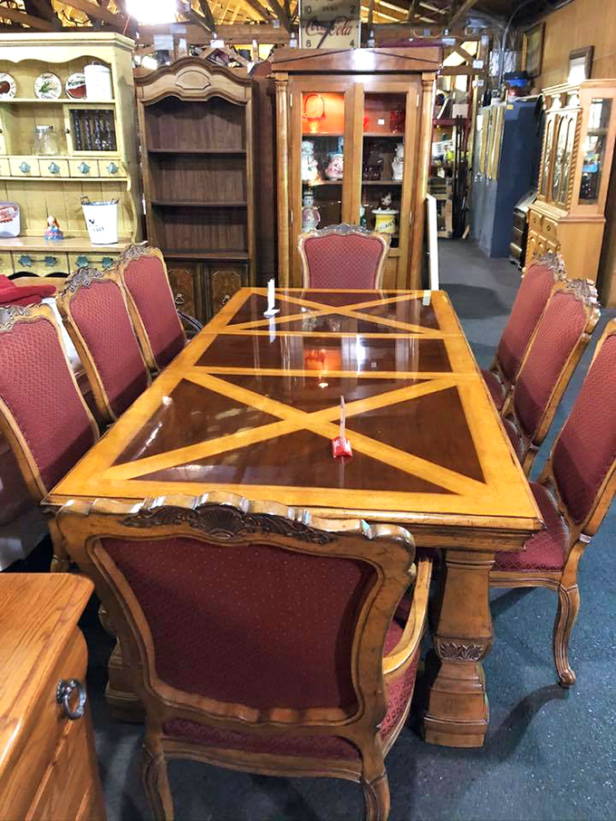 This dining table isn't just furniture&mdash;it's a stage waiting for Thanksgiving dramas, birthday celebrations, and late-night conversations to unfold.