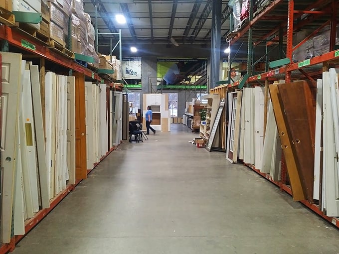 Door, door on the wall, which is the fairest entrance of all? The ReStore's door selection would make any home improvement show host giddy.