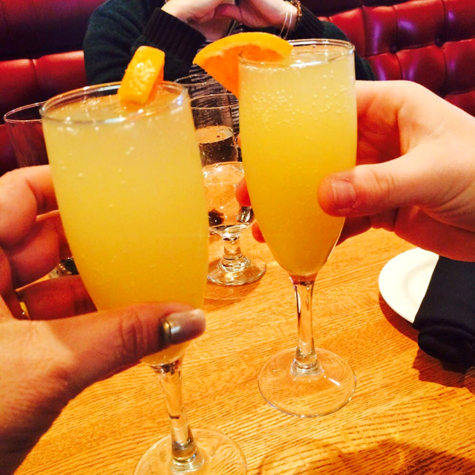 A toast to good decisions! These mimosas aren't just breakfast drinks—they're permission slips to start your day with a splash of celebration.