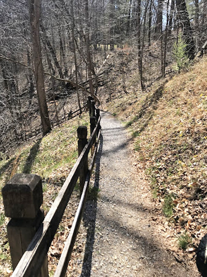 This unassuming path whispers stories of centuries past&mdash;the same route where countless travelers once journeyed toward new beginnings.