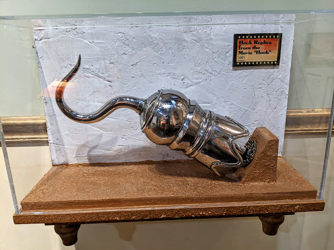 Captain Hook's inspiration? This replica shows how Hollywood pirates often began with kernels of historical truth before sailing into fantasy.