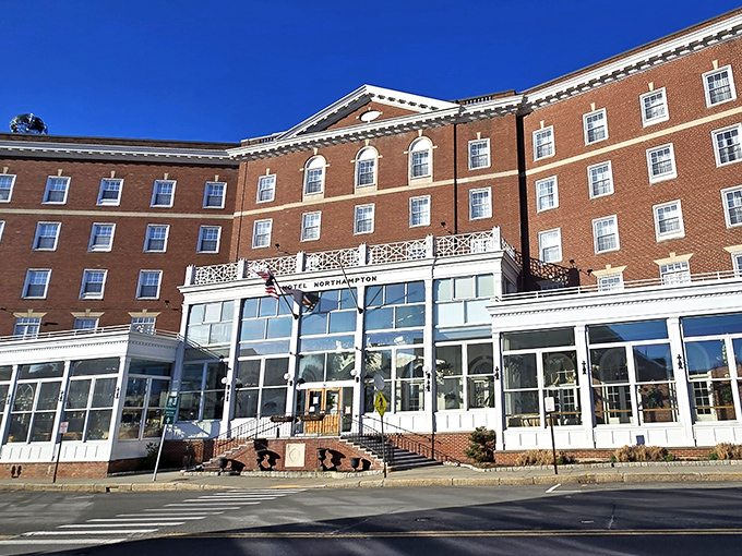 The Hotel Northampton stands as a testament to classic American hospitality, offering rooms with character instead of those cookie-cutter chain experiences that leave you wondering which city you're in.