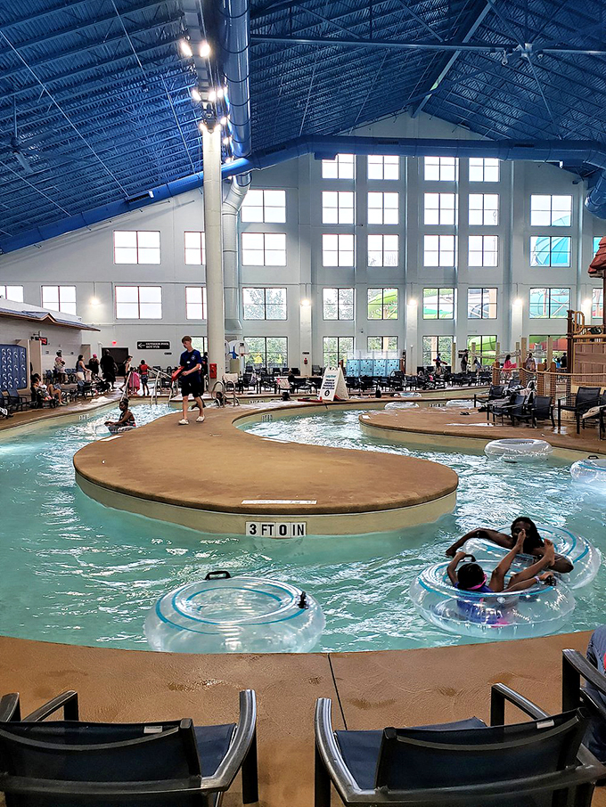 The lazy river&mdash;nature's greatest gift to parents who've reached their "Marco Polo" quota for the day.