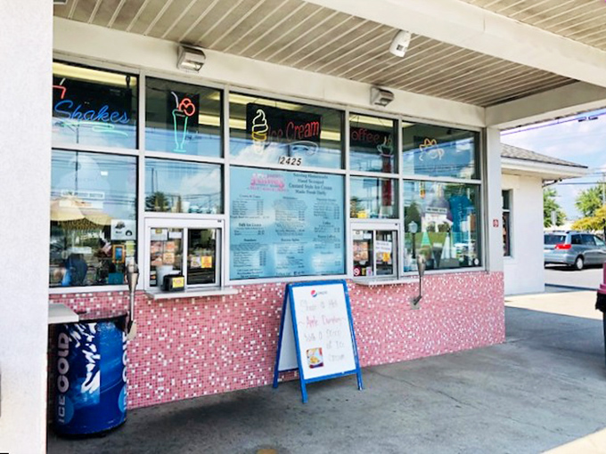 The service window&mdash;a portal to happiness. Like Willy Wonka's factory, but without the questionable child labor practices.