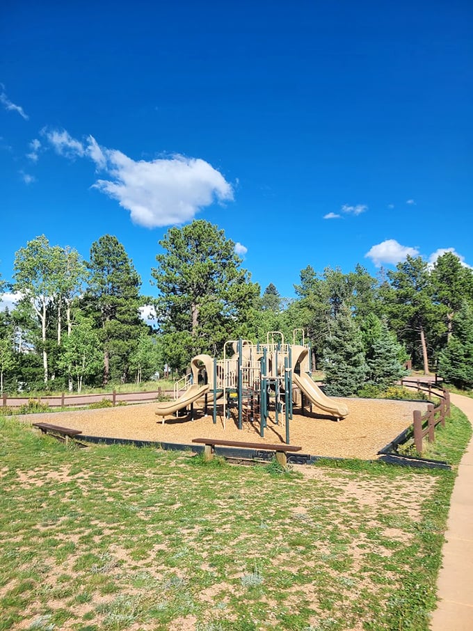 Even wilderness needs a playground&mdash;where little explorers can climb manufactured mountains before tackling the real ones surrounding them.