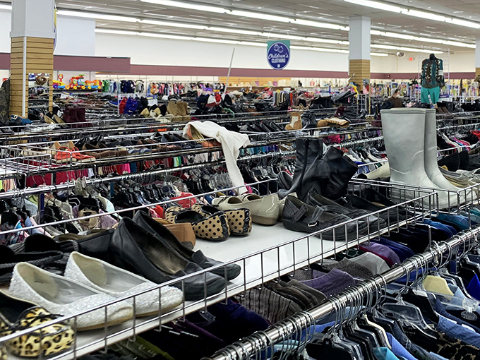 Shoe paradise! From barely-worn designer heels to comfortable loafers, this is where footwear goes for its well-deserved second act.