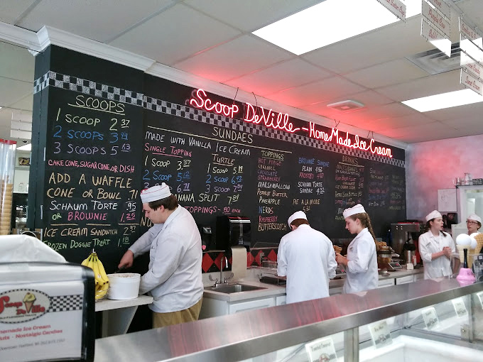 The staff works with the precision of surgeons and the generosity of grandmothers. These are ice cream professionals, folks.