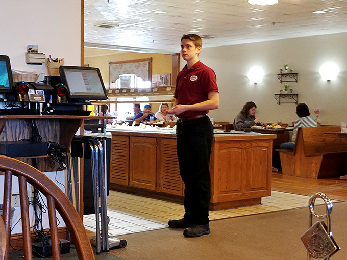 The staff moves with purpose and efficiency, ready to guide you through a menu of temptations with the confidence of someone who knows what's good (hint: everything).