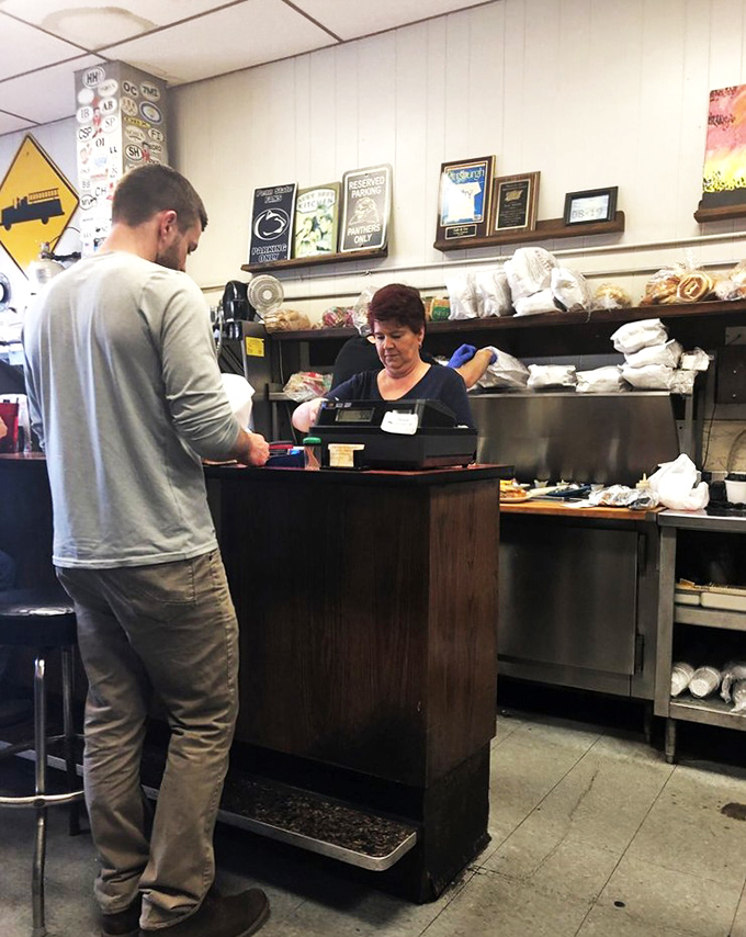 The counter exchange&mdash;that beautiful dance between customer and server that's been perfected over countless mornings of coffee refills and special orders.