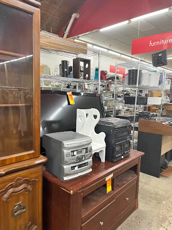 Yesterday's entertainment centers and stereo systems&mdash;technological time capsules priced less than your morning coffee run.