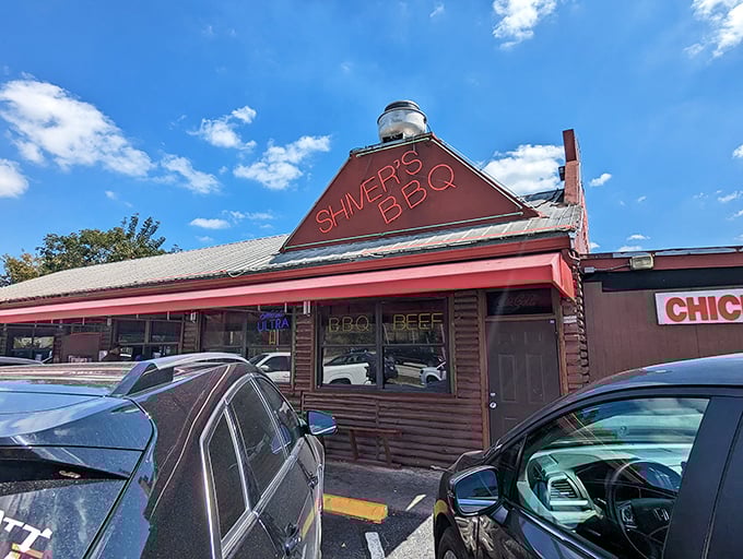 Long before barbecue was trendy, Shiver's was perfecting their craft in this humble wooden building &ndash; some lessons take time.