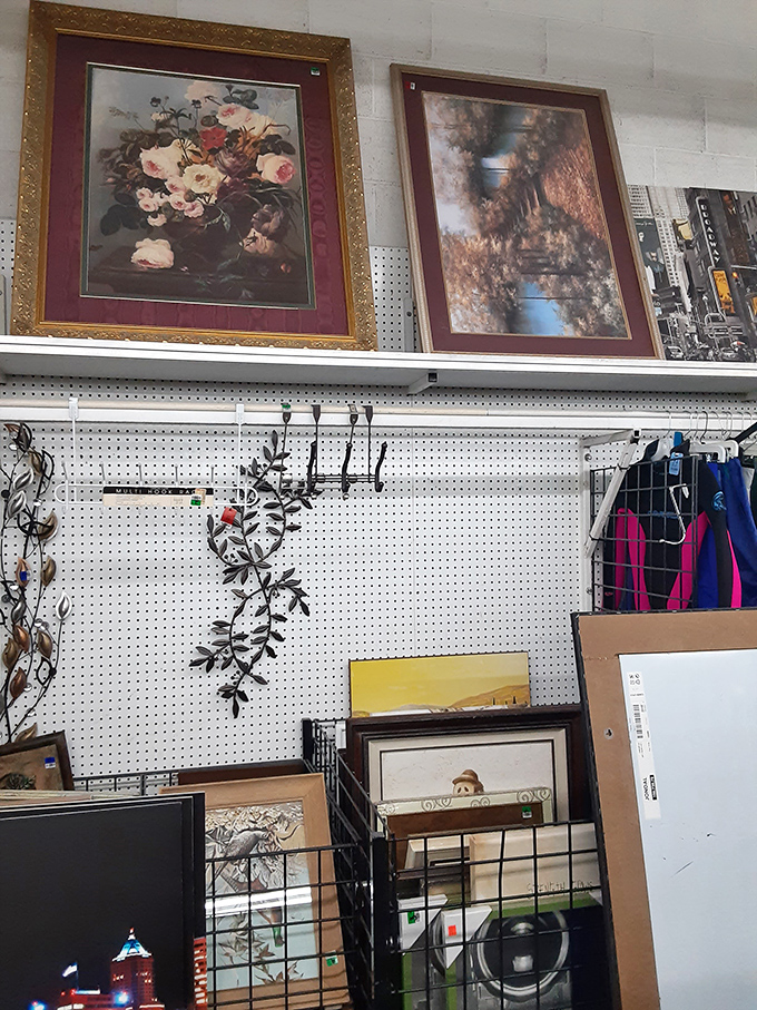 Art of questionable taste or undiscovered masterpieces? Beauty is in the eye of the bargain hunter at prices that won't require a second mortgage.