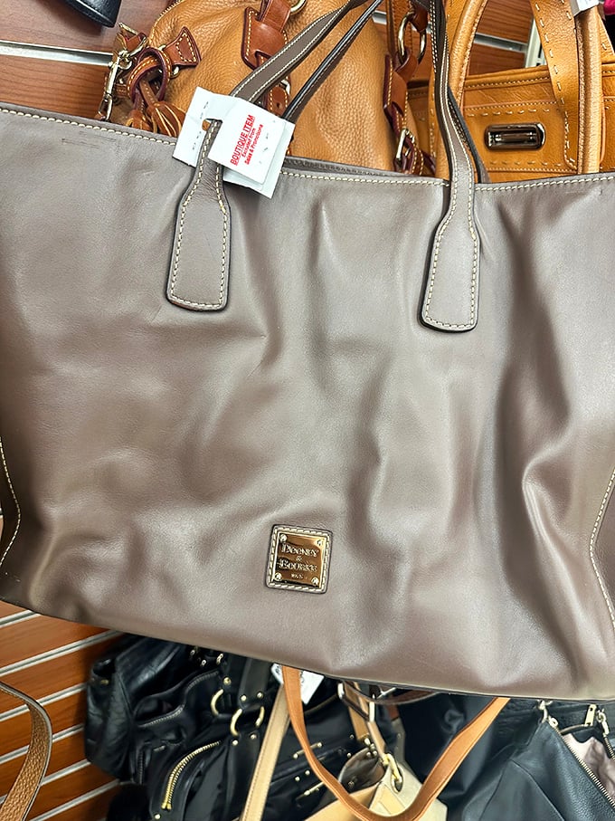 Handbag heaven for the discerning bargain hunter. That Dooney & Bourke tote didn't end up here by accident &ndash; it was waiting for you.