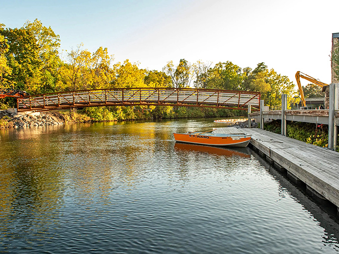 This footbridge connects more than just two shores &ndash; it links Penn Yan's past to its present while offering postcard-worthy views year-round.