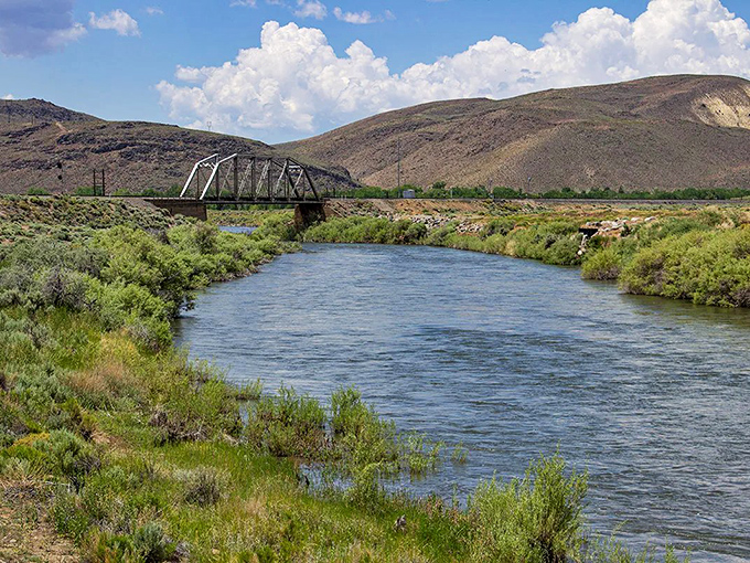 This isn't just any bridge spanning any river &ndash; it's a portal between Elko's civilized comforts and the wild beauty that surrounds this high desert haven.