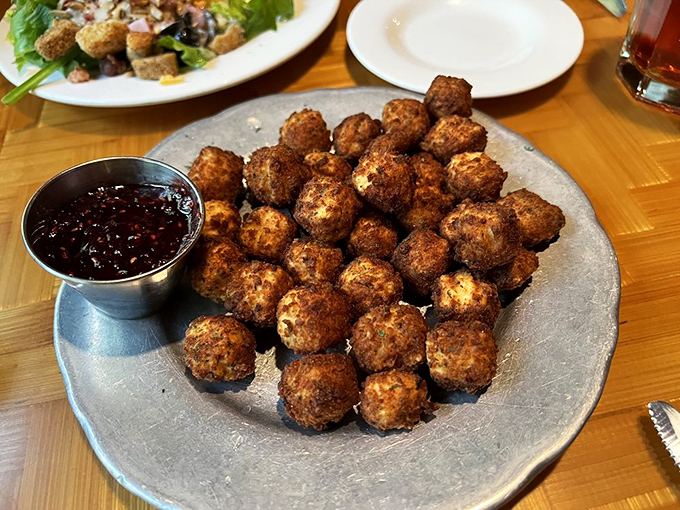 These cheddar bites aren't just appetizers&mdash;they're little cheese meteors that crashed into the fryer and emerged as crispy flavor bombs.